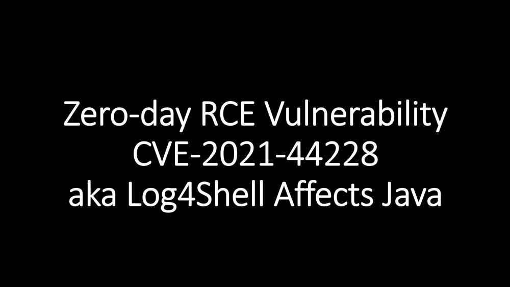 CẢNH BÁO: Lỗ hổng 0-day trong thư viện Log4j trên Java (Log4Shell: RCE ...